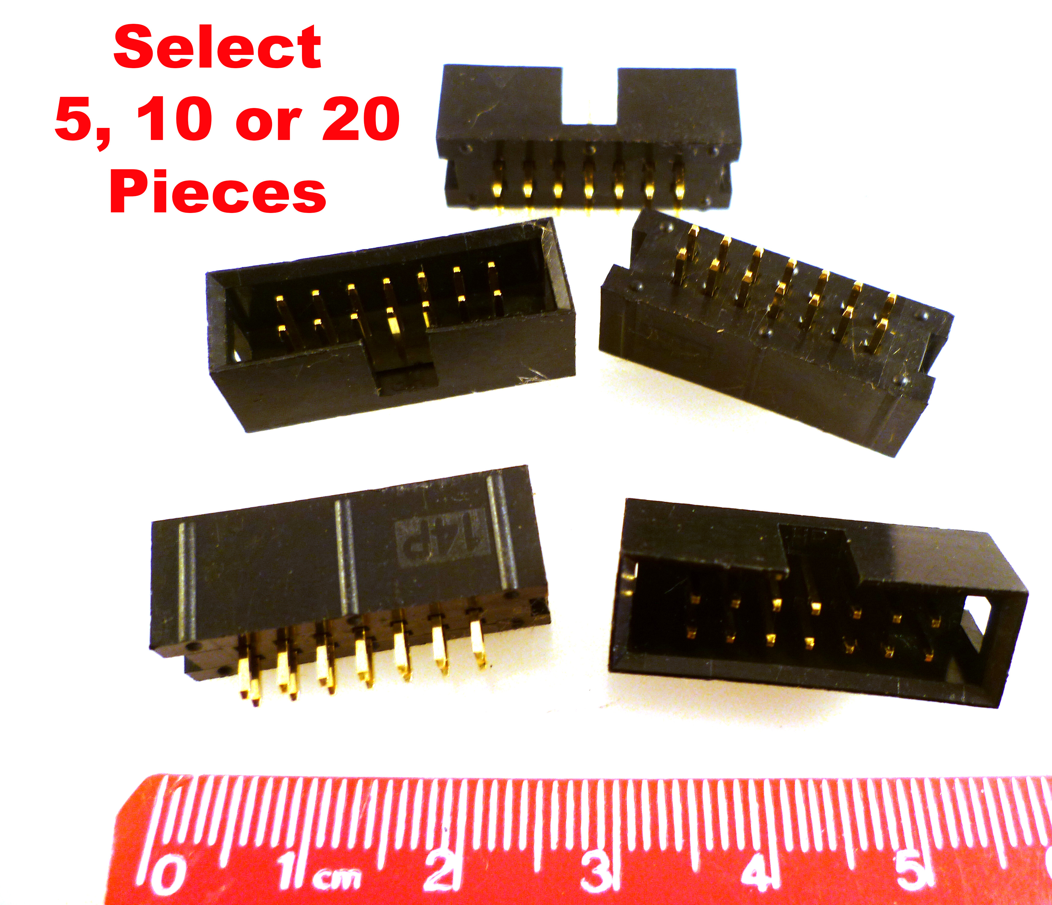 Leoco 14 Way Boxed Header Plug PCB Mount MBE011i | Rich Electronics