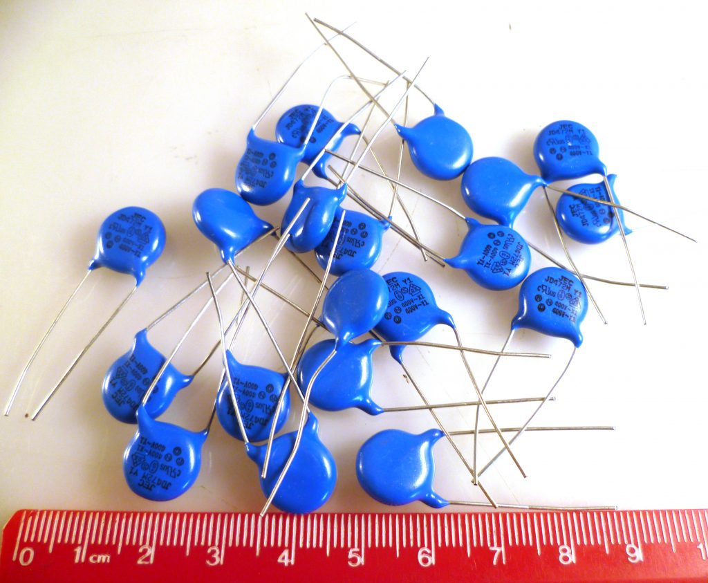 JEC JD472MY5U Y1 Ceramic Capacitor 4700pf 400Vac 10% 10 Pieces OM0928S ...