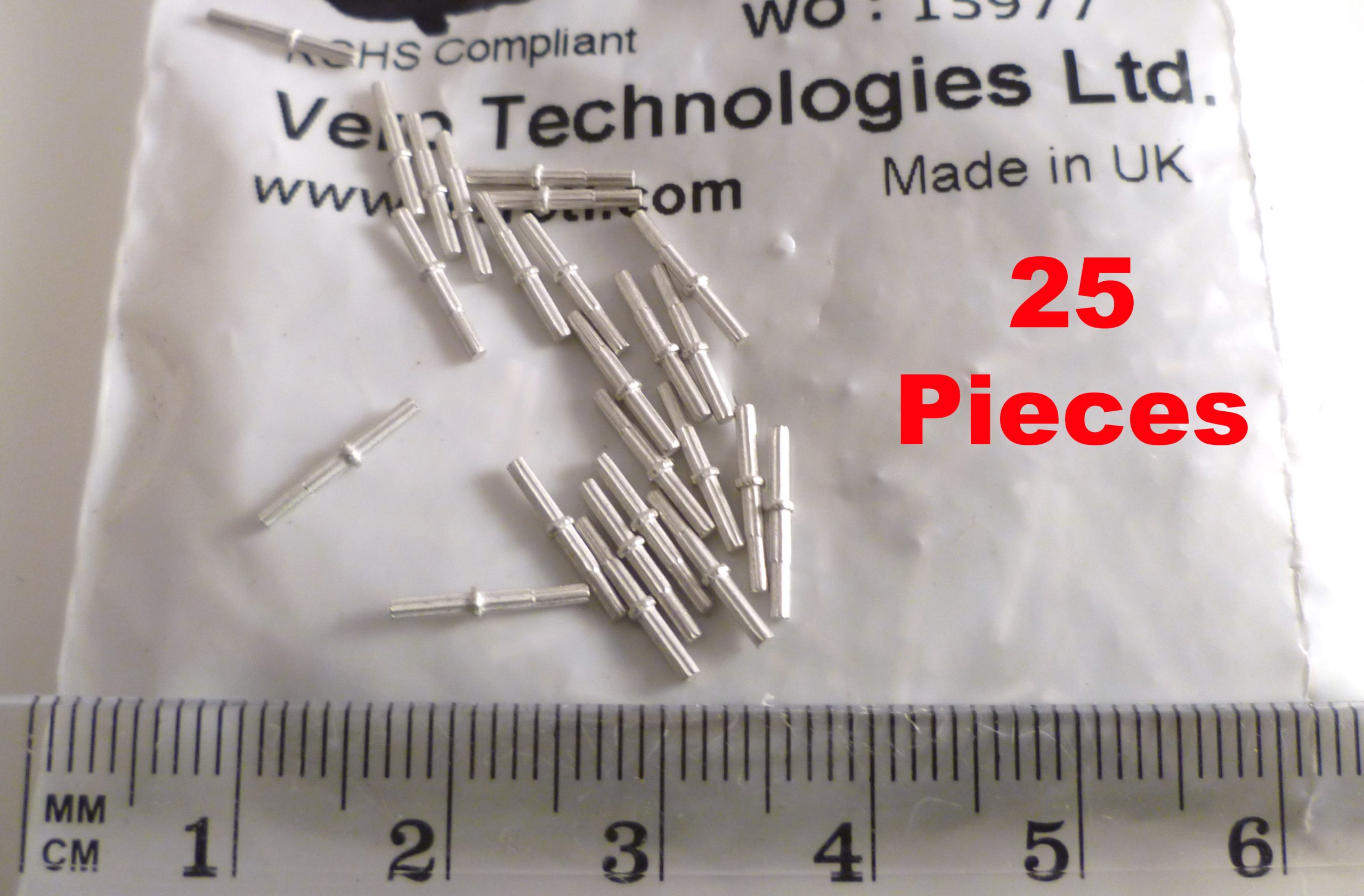 Vero 18-0222 Double Sided Shoulder Terminal Pin 1.02mm 25 Pieces ...