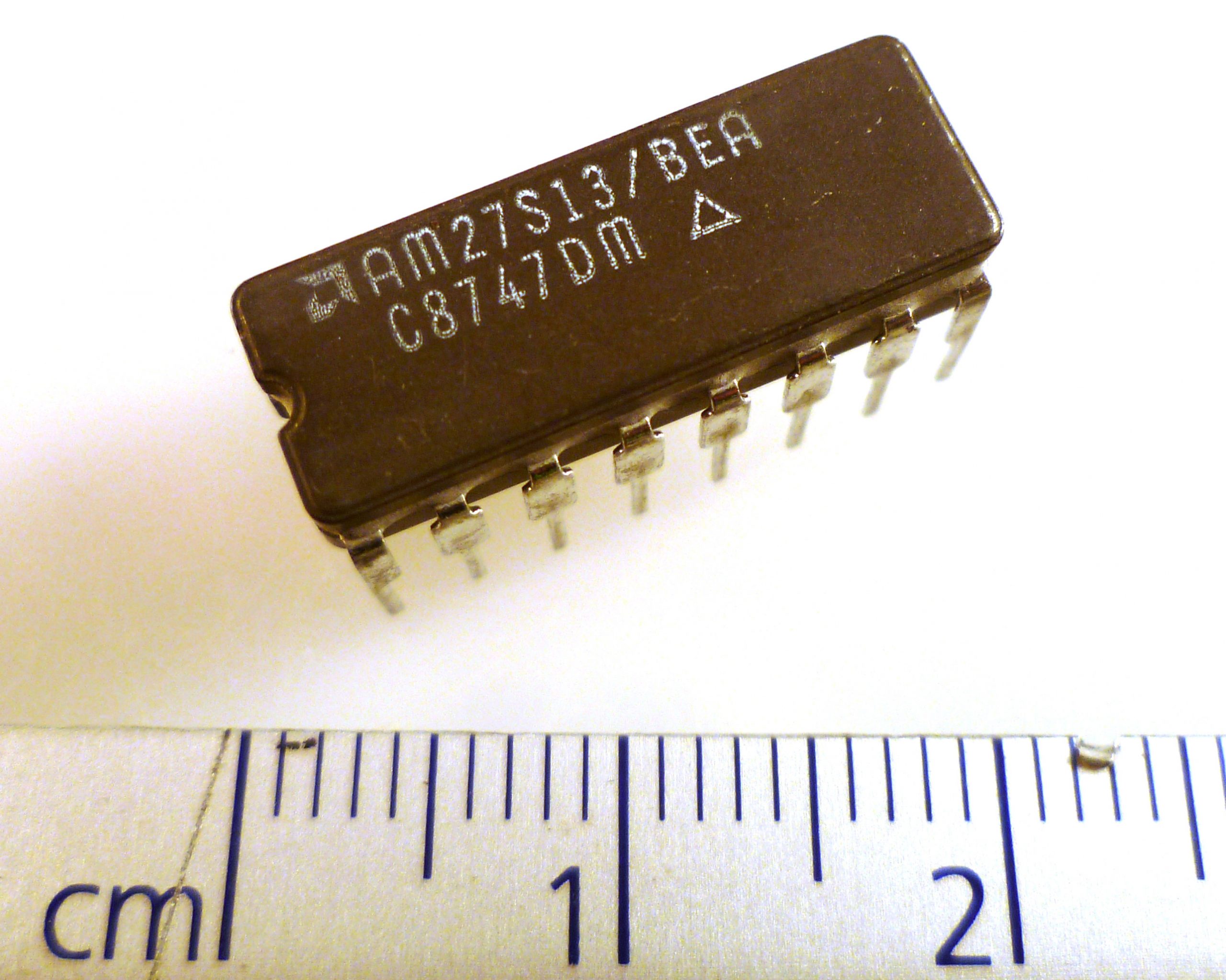 AMD AM27S13/BEA OTP ROM 512X4 60ns Bipolar CDIP16 OMS1-71 | Rich ...