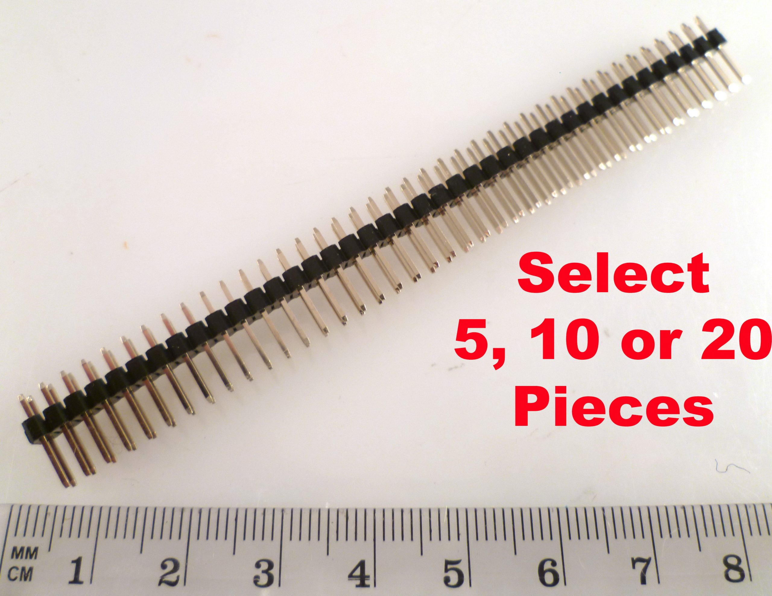 Easy Snap 80 Pin PCB Mount DIL Header Plug 2.54mm MBA014H | Rich ...