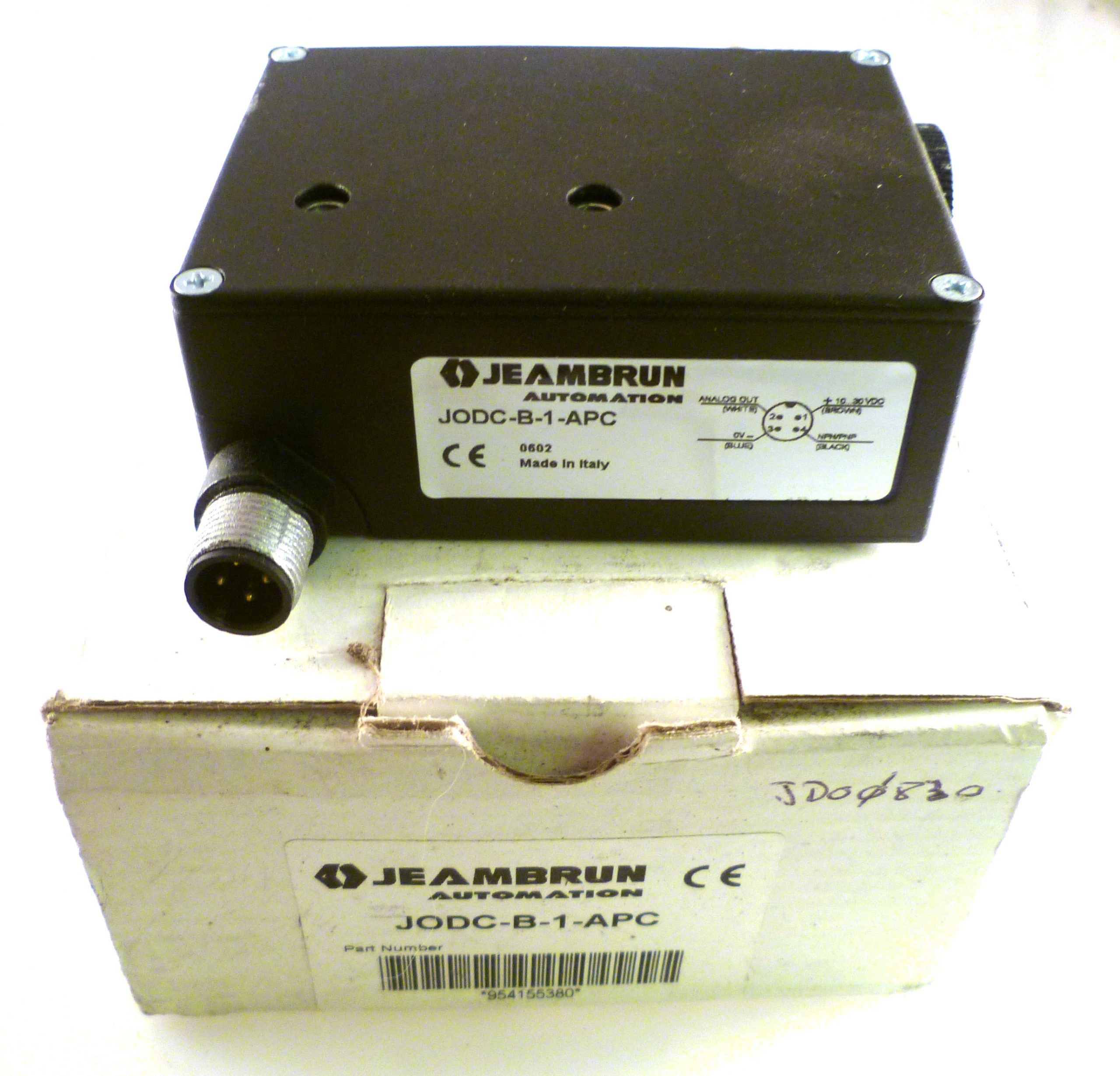 Jeambrun JODC-B-1-APC Beam Sensor/Detector EB4J2-6 | Rich Electronics