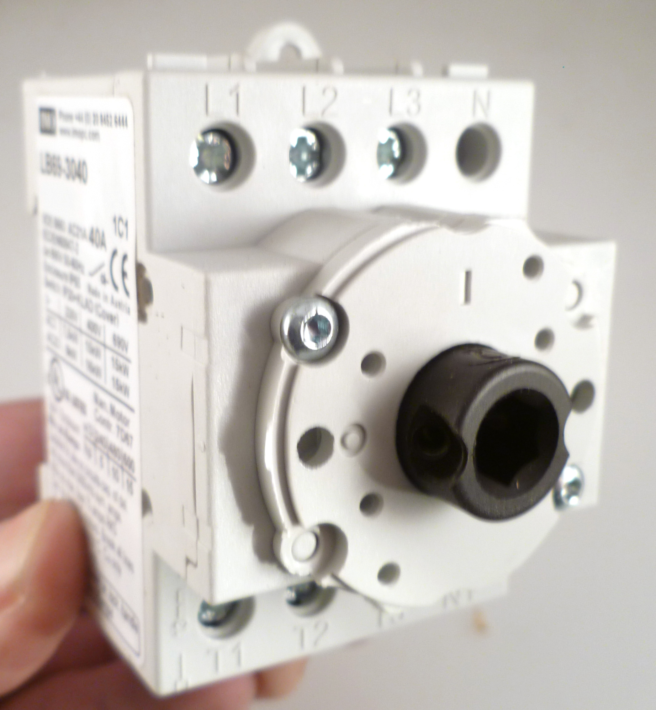 IMO LB69-3040 Base Mount Door Interlock Isolator 3P 40Amps EB5G4-2 ...