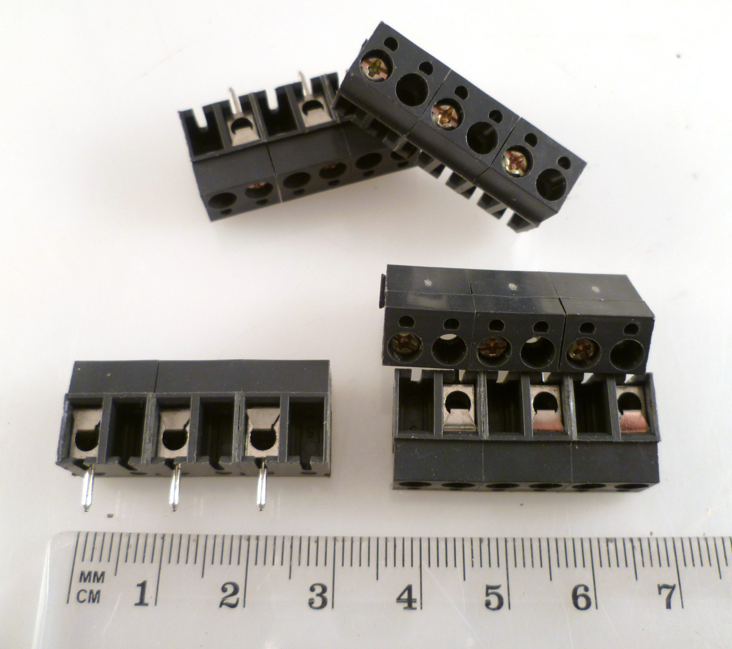 IMO 20.200M Terminal Block 10mm Pitch 16A 300V 3 Way 5 Pieces EB5H1-3 ...