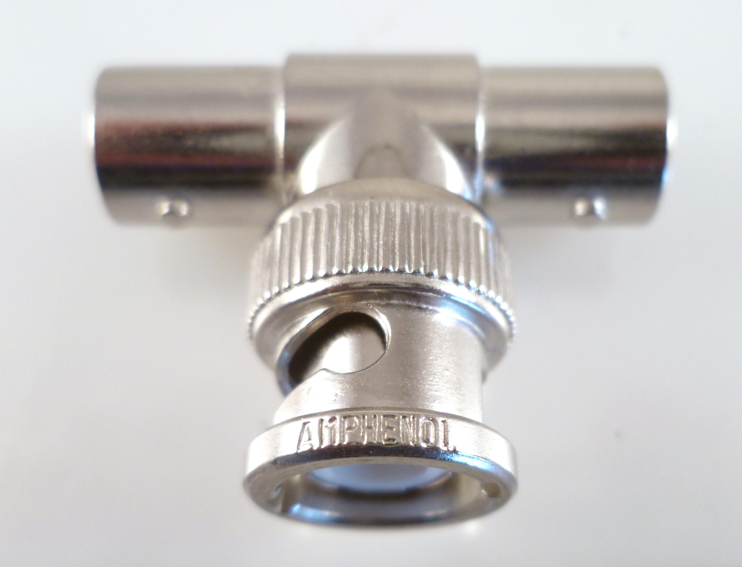 Amphenol B9073D1-ND3G-50 BNC Plug to 2 Socket T 50 Ohm Freq 4GHz OM0689A | Rich Electronics