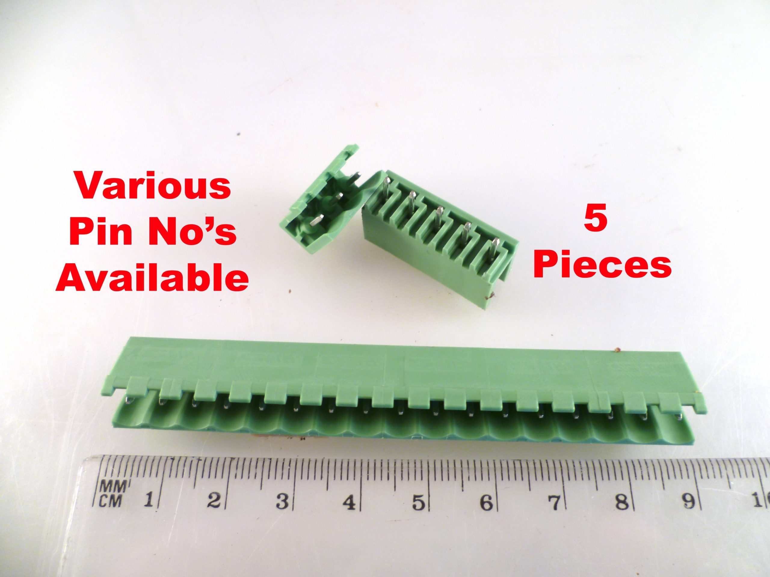 IMO 20.90MV 3, 5 or 17 Way Terminal Blocks Vertical 15A 5 Pieces EB5M2 ...