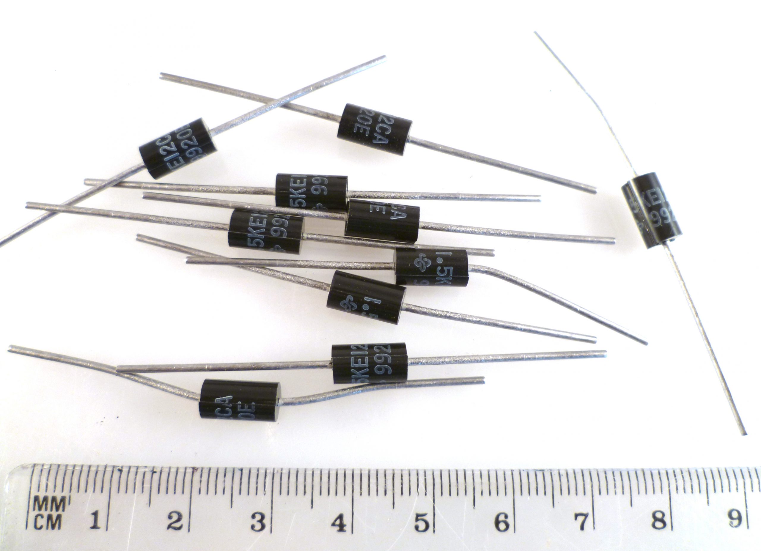 General Semiconductor 1.5KE12CA Bidirectional Diode 10.2 V 10 Pieces ...
