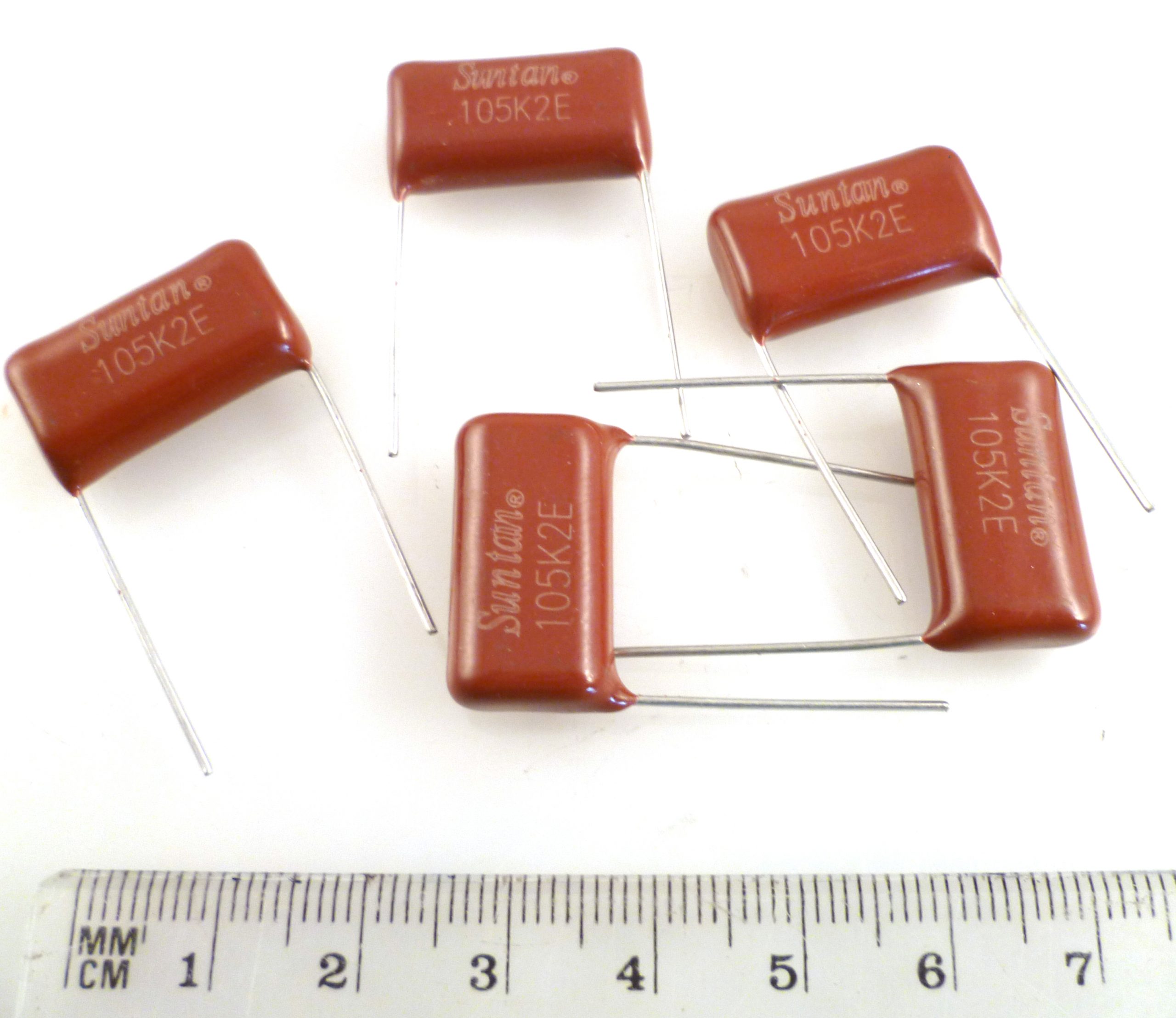 Suntan TS02002E105KSB0F0R 1uF 250V 10% Metal Poly Capacitor MBD010L ...