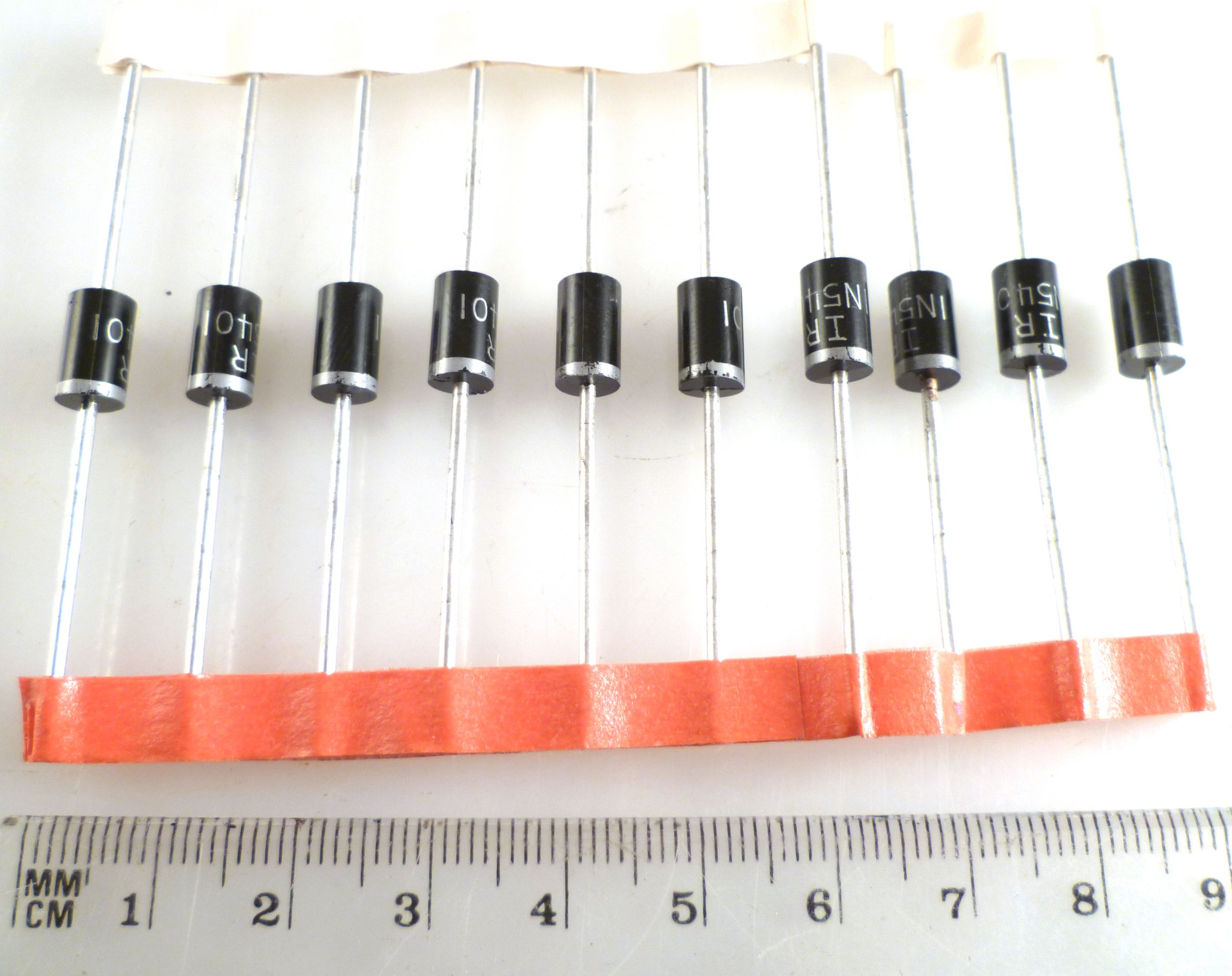 IR 1N5401 3A 100V Silicon Rectifier Diode 10 Pieces OM0010D | Rich ...
