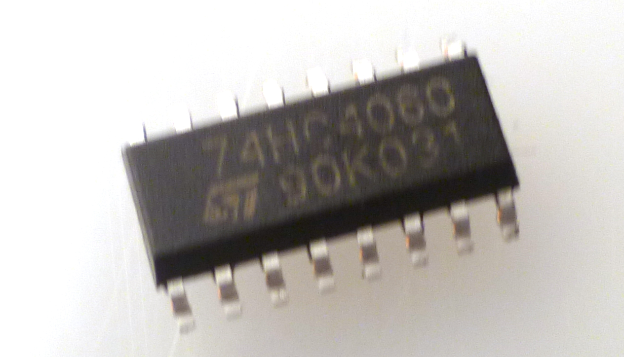ST Microelectronics 74HC4060 Counter Shift Register SOIC16 OM0928Z8 ...