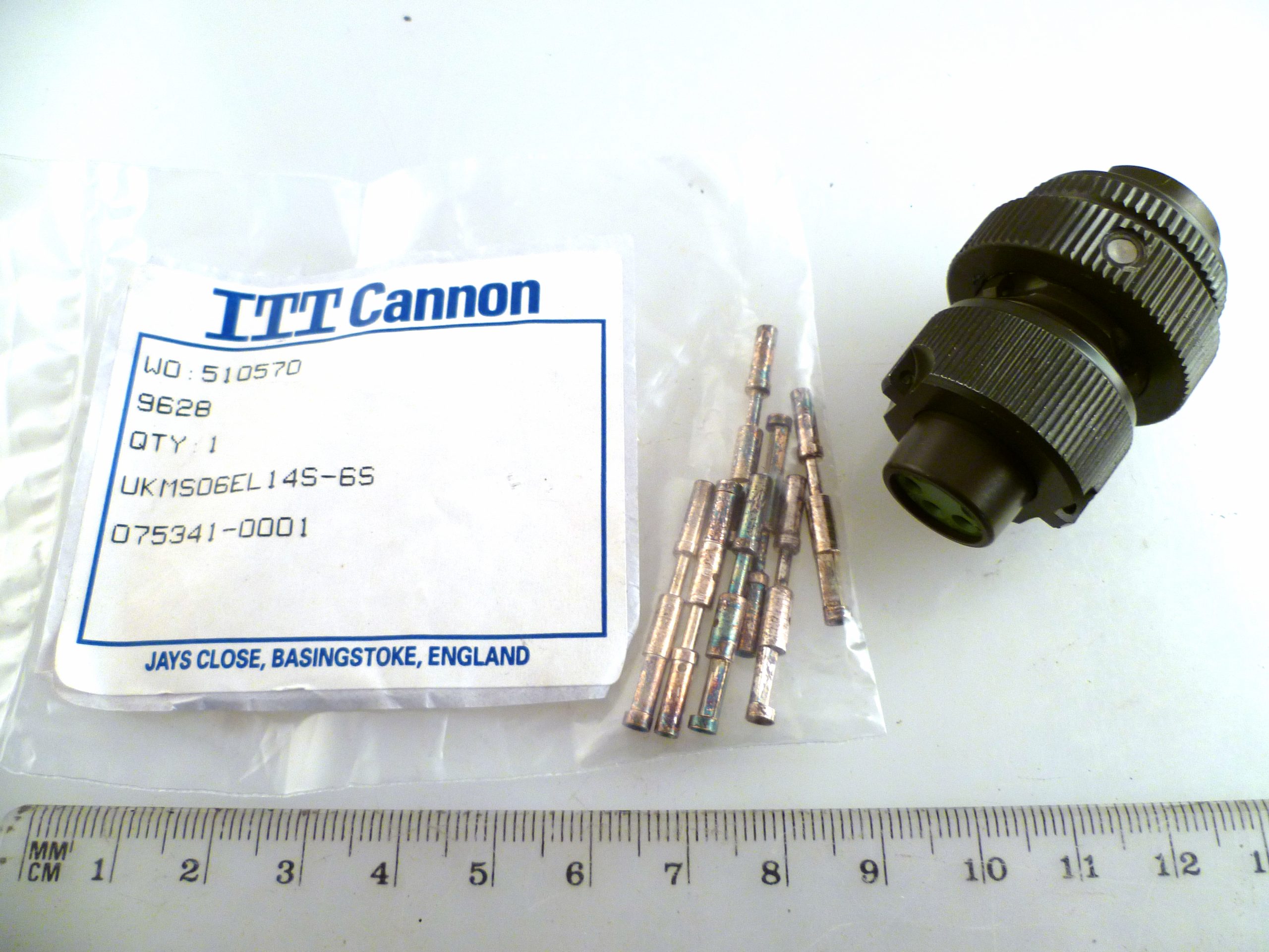 ITT Cannon UK MS06EL14S-6S Circular MIL Spec Connector MBG011K | Rich ...