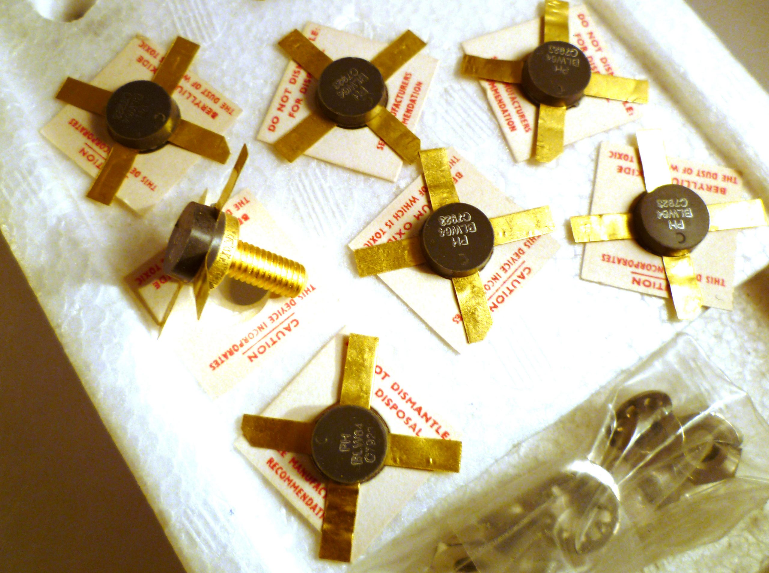 Philips BLW64 NPN Silicon UHF Power Transistor SOT56 OM0265A | Rich ...