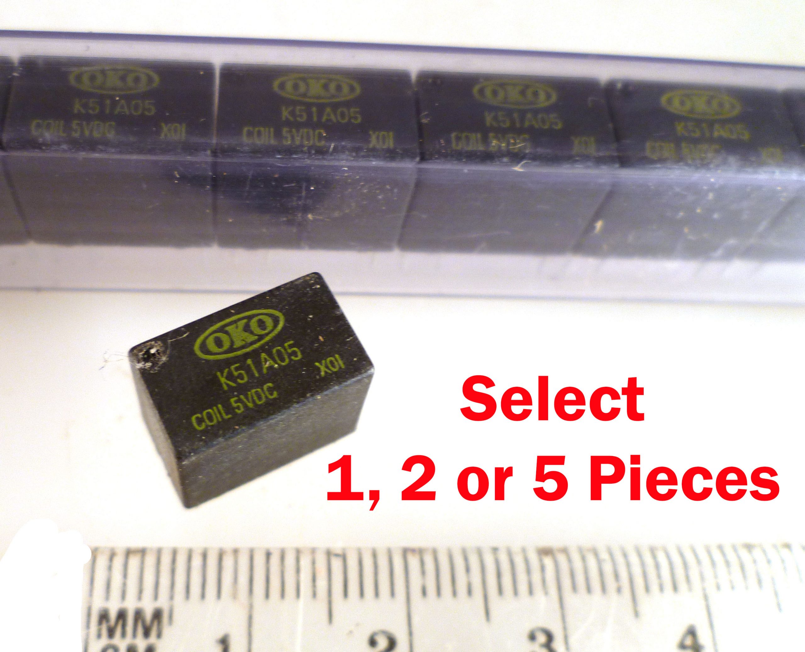 OKO K51A05 Relay 5Vdc SPCO 1A Hi Sensitivity 150mW OM0352A2 | Rich ...