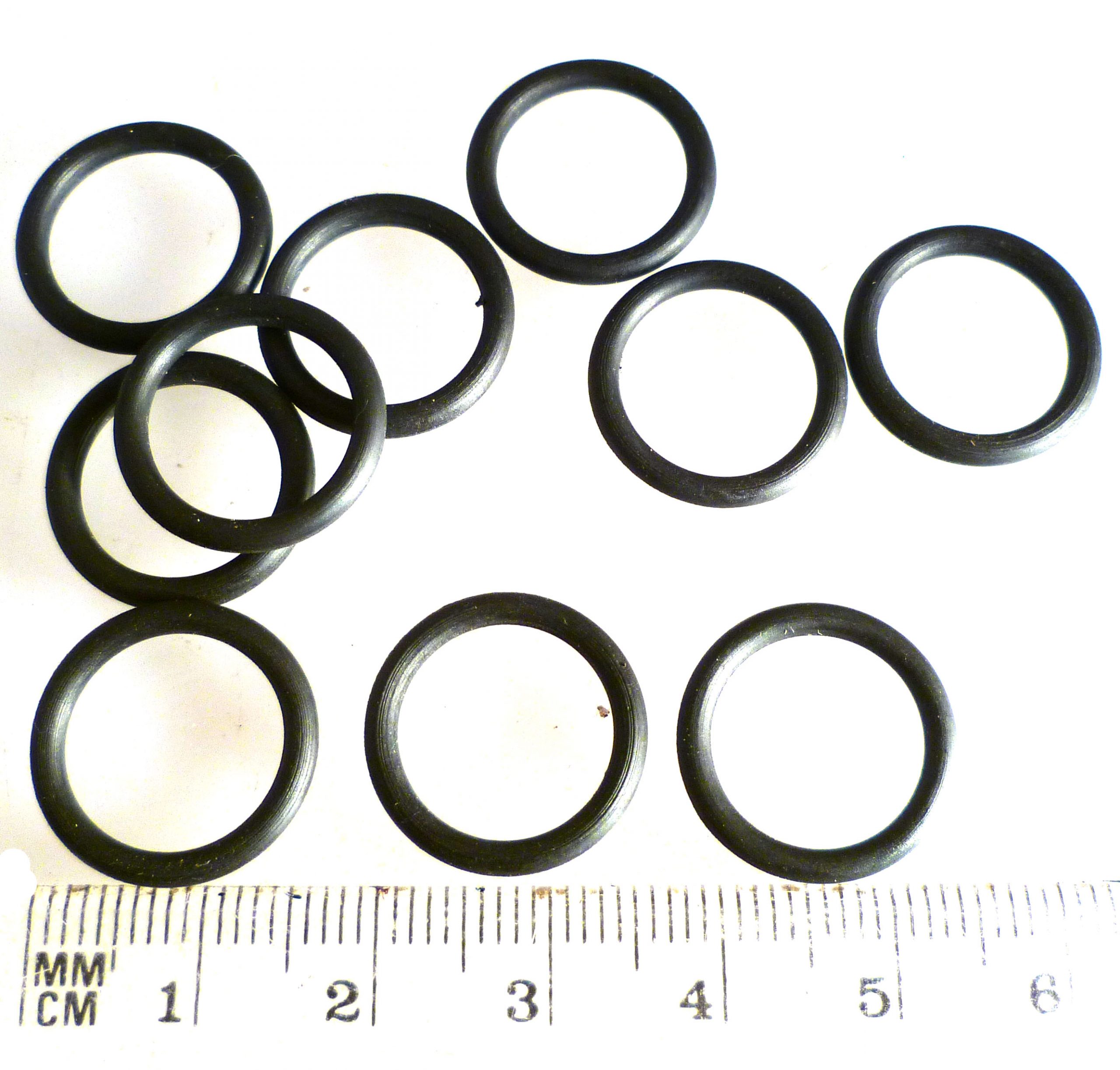 'O' Rings O.D. 17mm I.D.13mm x 2mm Thick 10 Pieces MBH005A | Rich ...