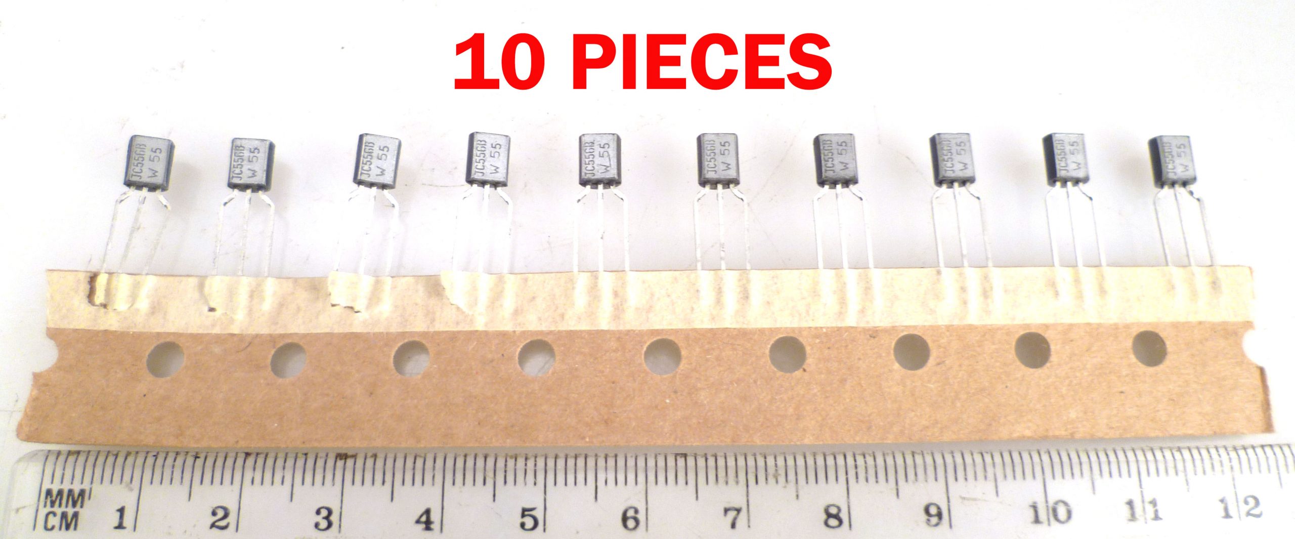 Philips JC556B PNP General Purpose Transistors TO92 10 Pieces OMB2-12A ...