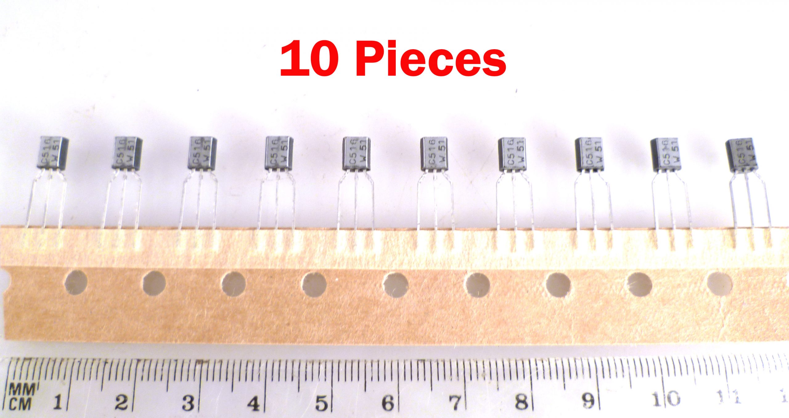 Philips BC516 Transistors PNP 30v 200MHz 625mw TO92 10 Pieces OMA047-Q ...