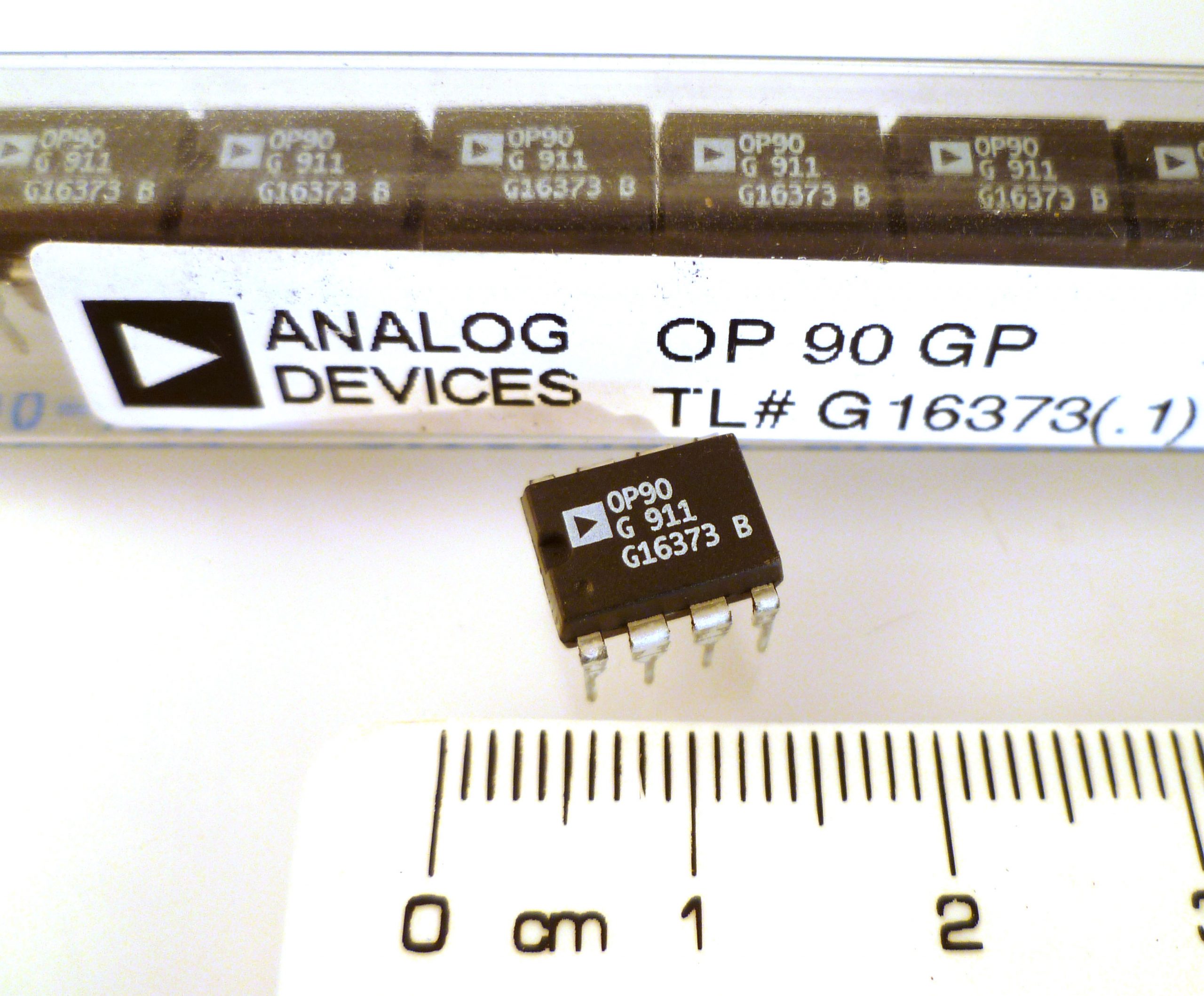 Analog Devices OP90 Precision Bi Polar Op Amp 8PDIP OMS1-11G | Rich Electronics