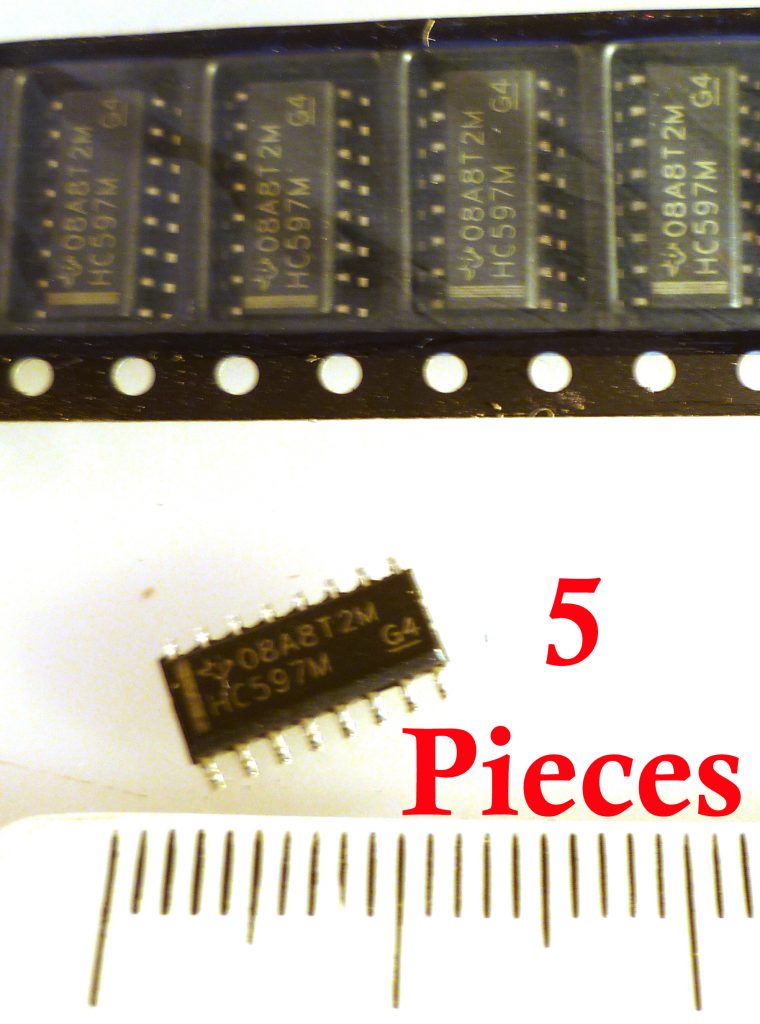 Texas 74HC597M 8-Bit Shift Register with Input Storage SOIC-16 OT0029 ...