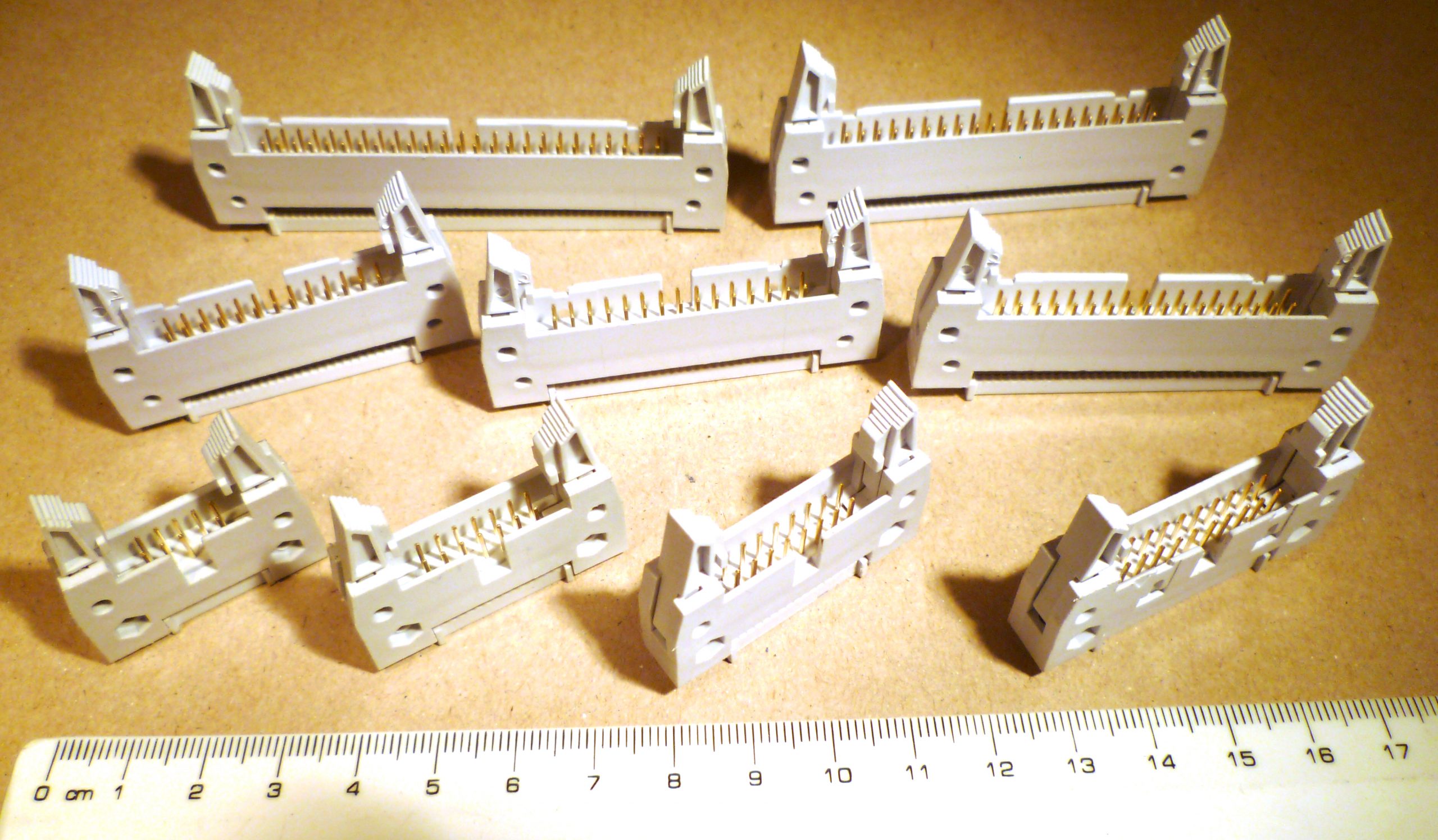 IDC Latched Boxed Header Ribbon Cable Plug 10 to 64 Way EB0063L | Rich ...