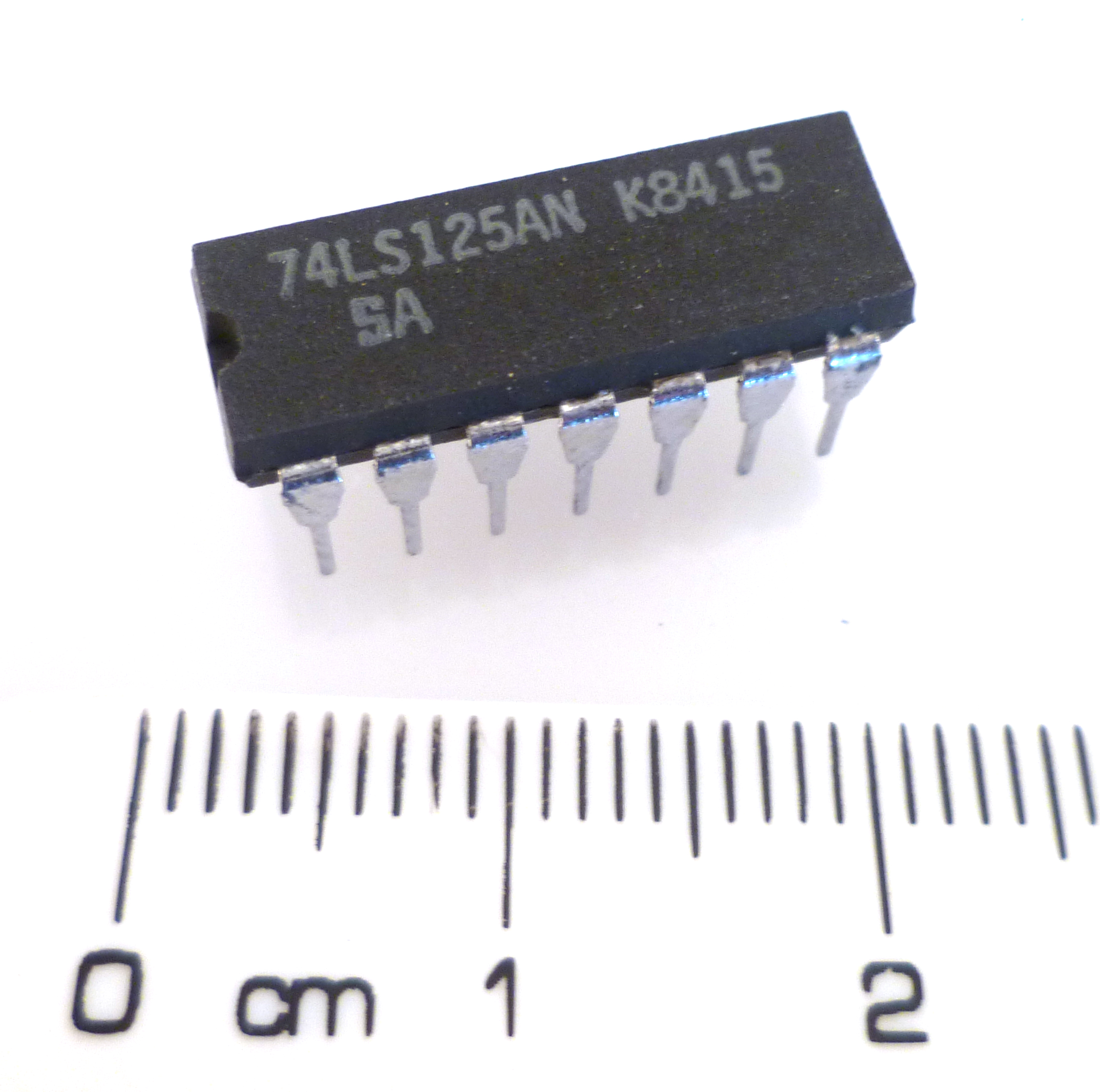 Signetics 74LS125AN Quad Bus Buffer with 3-State Outputs DIP-14 OT0025A | Rich Electronics