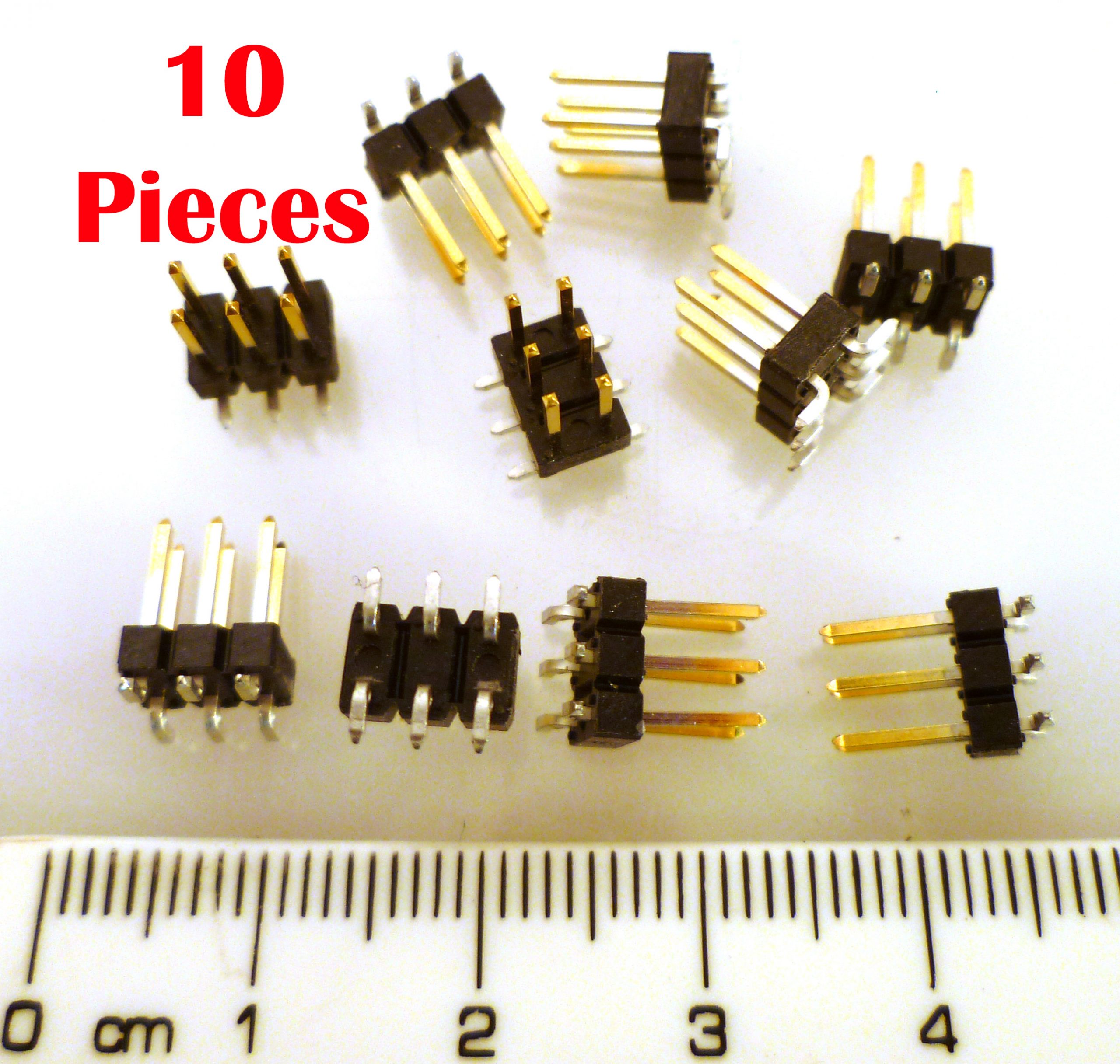 BergStik 54202-S0803LF PCB Header Plug 6 Way S/Mount 10 Pieces MBA015N ...