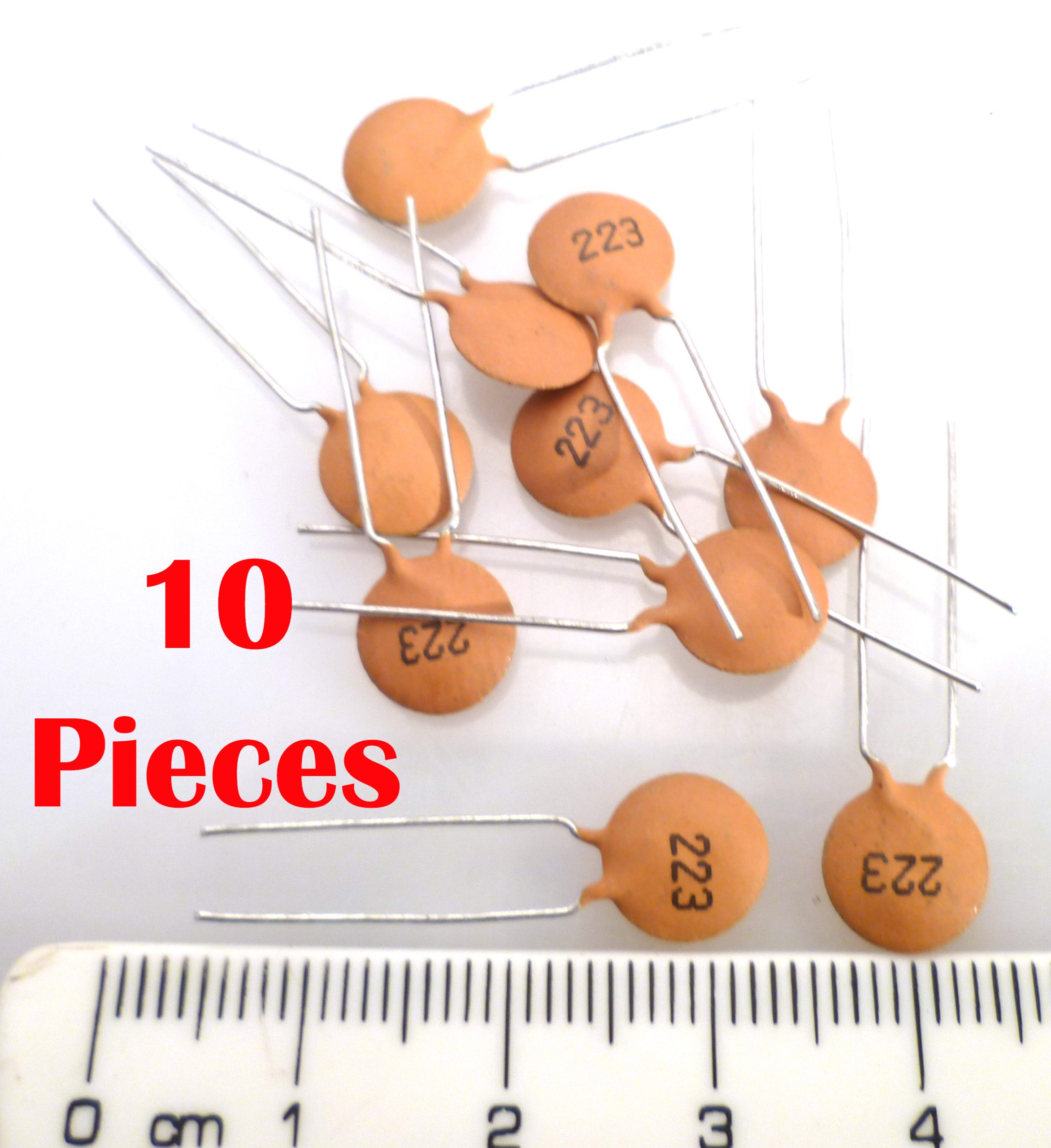 Zonkas J4223Z2AY5VS5MDN 22nF 100V Ceramic Disc Capacitor 10 Pieces MBJ4-12 | Rich Electronics
