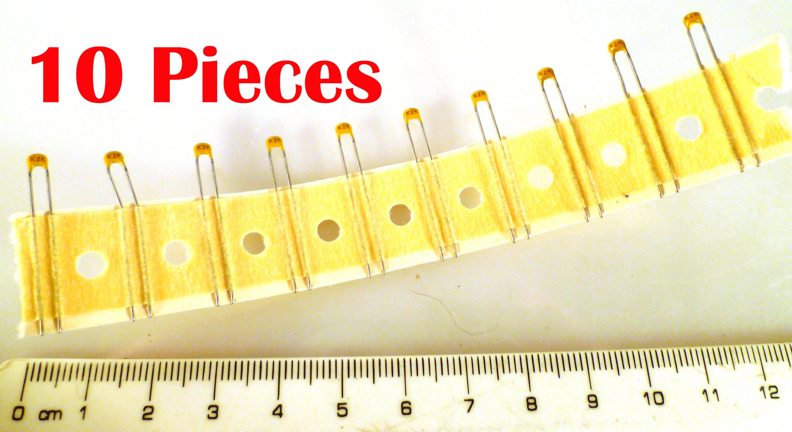 Radial Ceramic Decoupler X7R Capacitor 1500pF 50V 10 Pieces OL0323H ...