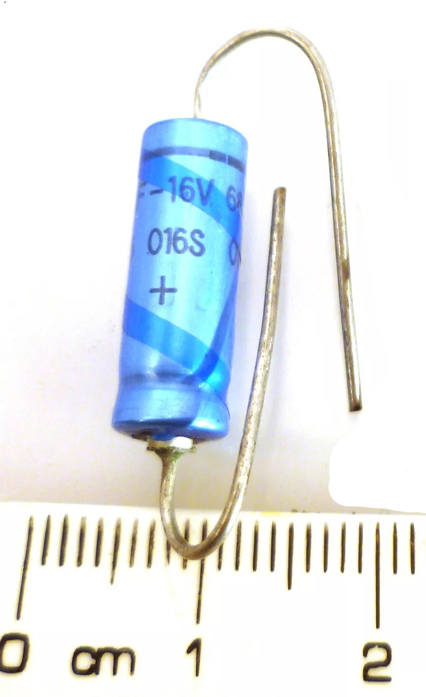 BC Components 016S Electrolytic Capacitor 68uF 16V Axial OL0458F | Rich ...