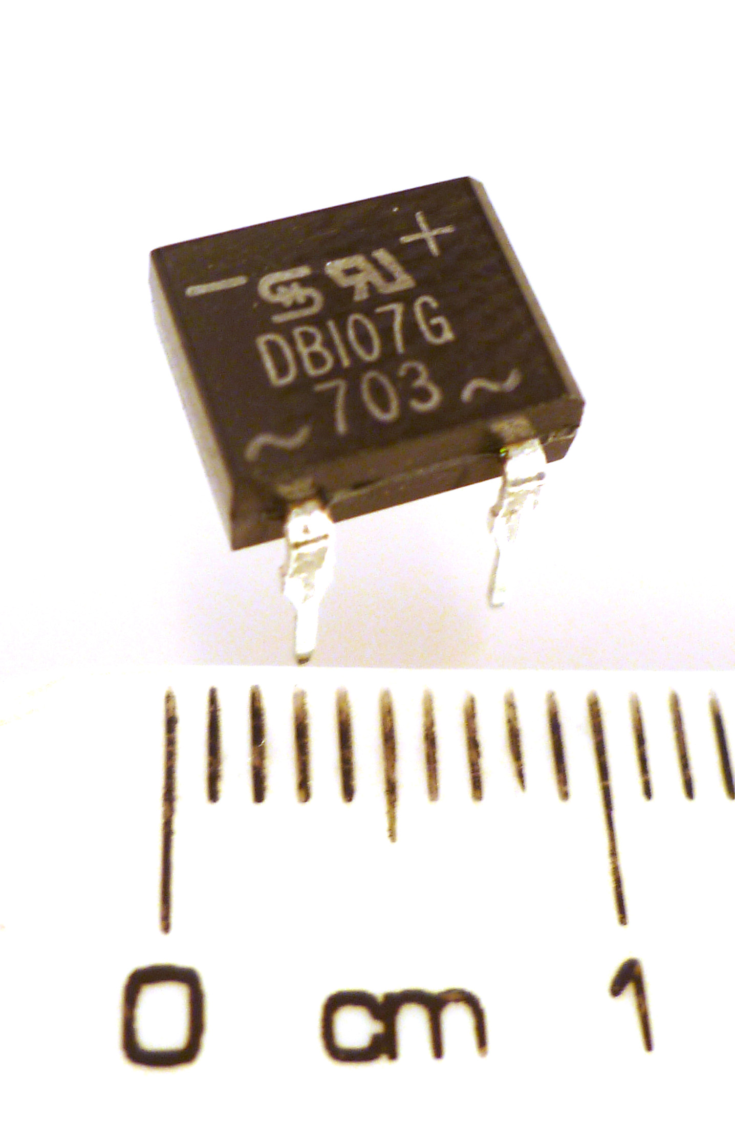 Taiwan Semiconductor DB107G Bridge Rectifier 1A 1000V 4PDIP OT0087D ...