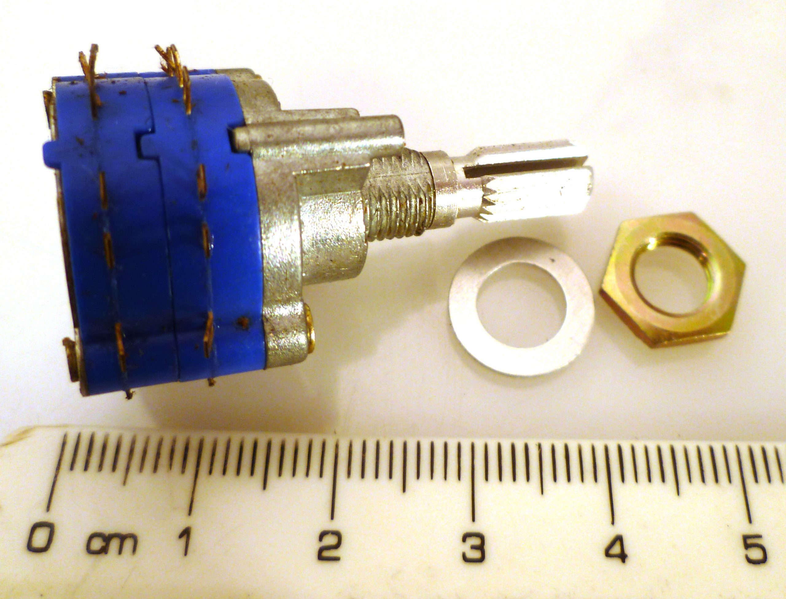 Alps SRRN 12 Way 2 Gang Rotary Switch 6mm Shaft OM0813C | Rich Electronics