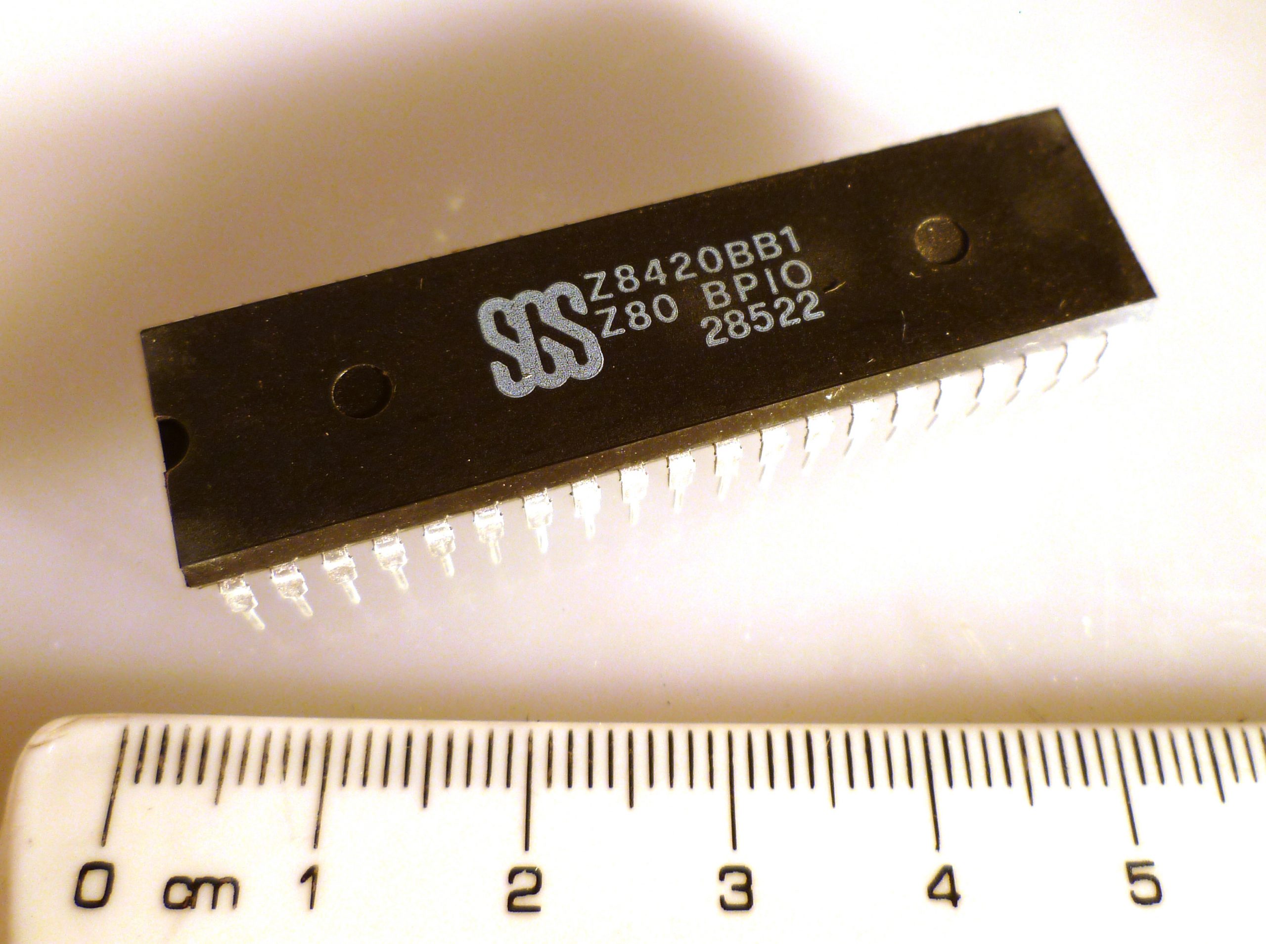 SGS Z8420BB1 Z80 Peripheral Interface Adapter DIP40P OT0087Q | Rich ...