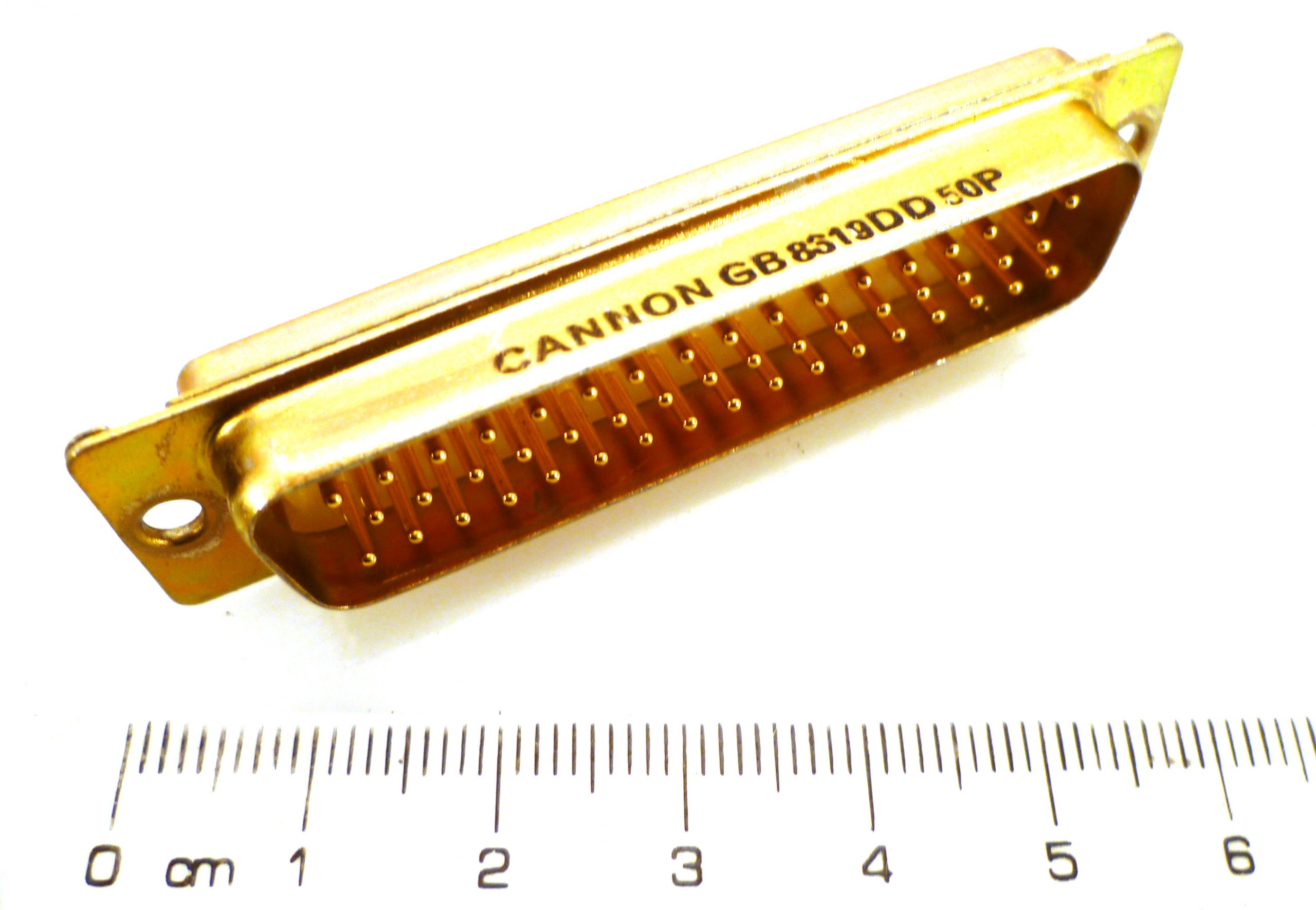 Cannon DB50P 50 Contact D Type Panel Mount Solder Plug MBF005i | Rich ...