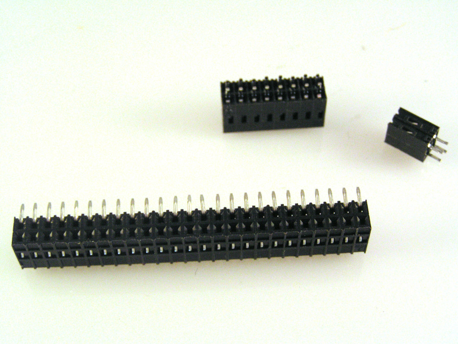 DIL Sockets 0.1" 2.54mm PCB Mount Vertical & 90' 4 - 60 Way 5 Pieces ...