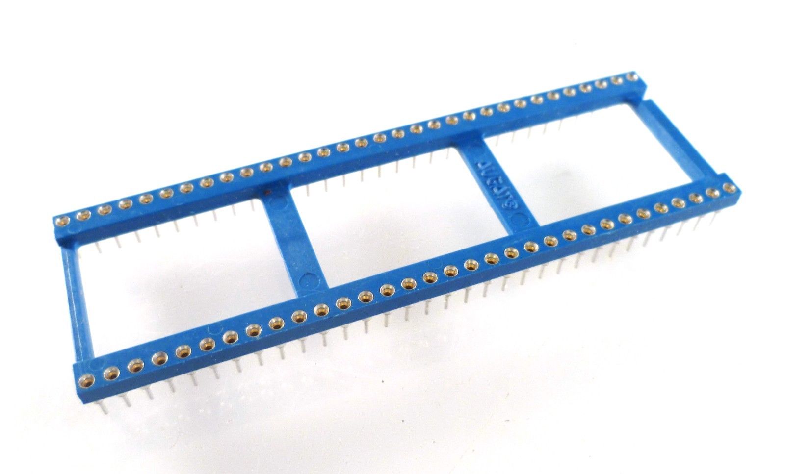 Augat 64 Way 5mm Turned Pin DIL Socket 25x80mm Gold Plated Contacts ...