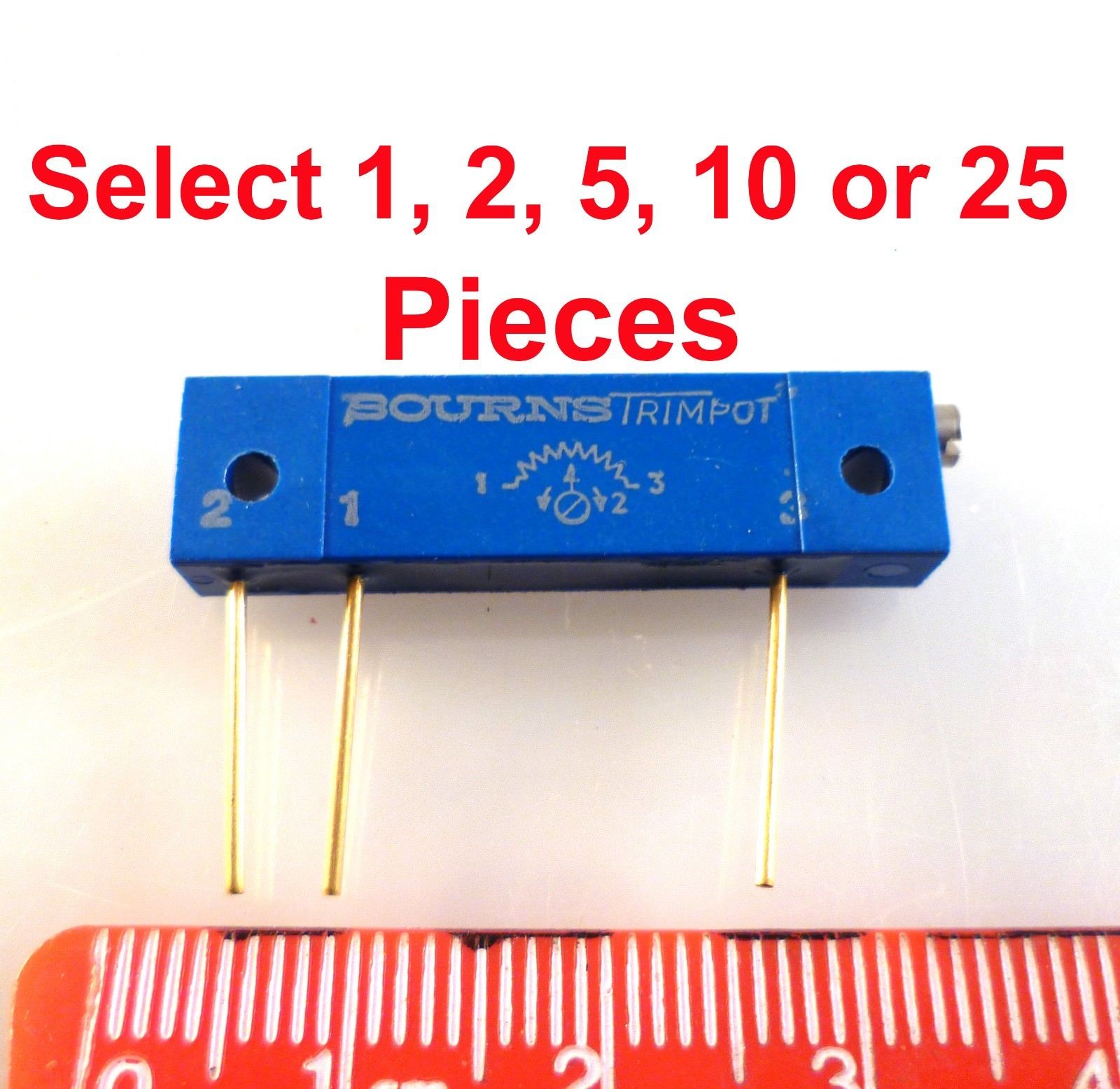 Bourns TRIMPOT 224P-103 10K-J Vintage Potentiometer MBL2-7 | Rich ...