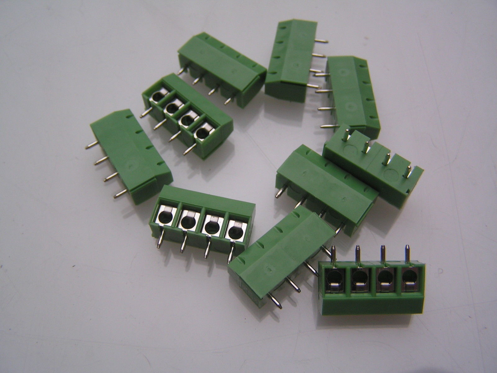 IMO 20.501M4-SH 4 Way Terminal Blocks Interlocking 5mm Pitch 10 Pieces ...