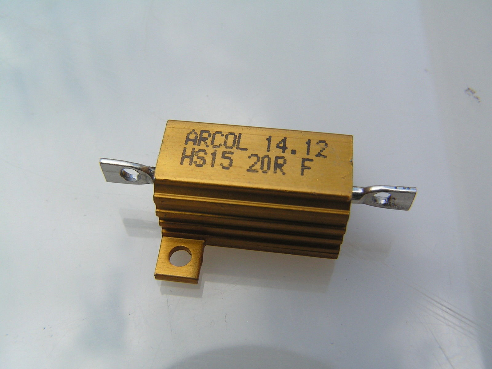 Arcol 15w Aluminium Clad Wirewound Resistor 20 Ohms ROHS MBG009B | Rich ...