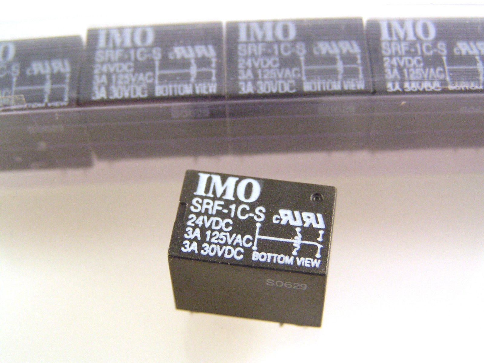 IMO SRF-1C-S 24VDC Coil Relay Switching 3A 125VAC/30VDC SPNO OLA1-14 ...