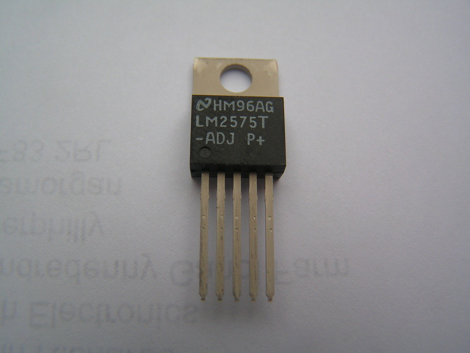 N.S. LM2575T -ADJ 1A Step Down Switching Regulator OM0071 | Rich ...