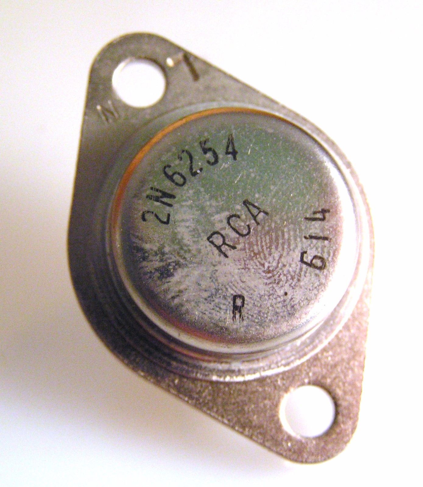 RCA 2N6254 Silicon Bipolar Transistor NPN 90V 15A 150W TO3 OMB3-23A ...