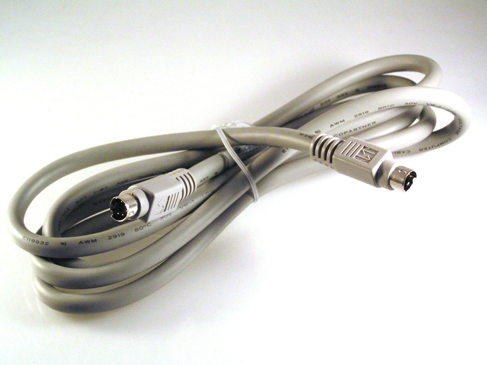 S Video SVHS 4 Pin Plug to Plug 1.8m Lead Laptop to TV etc OM0884A ...