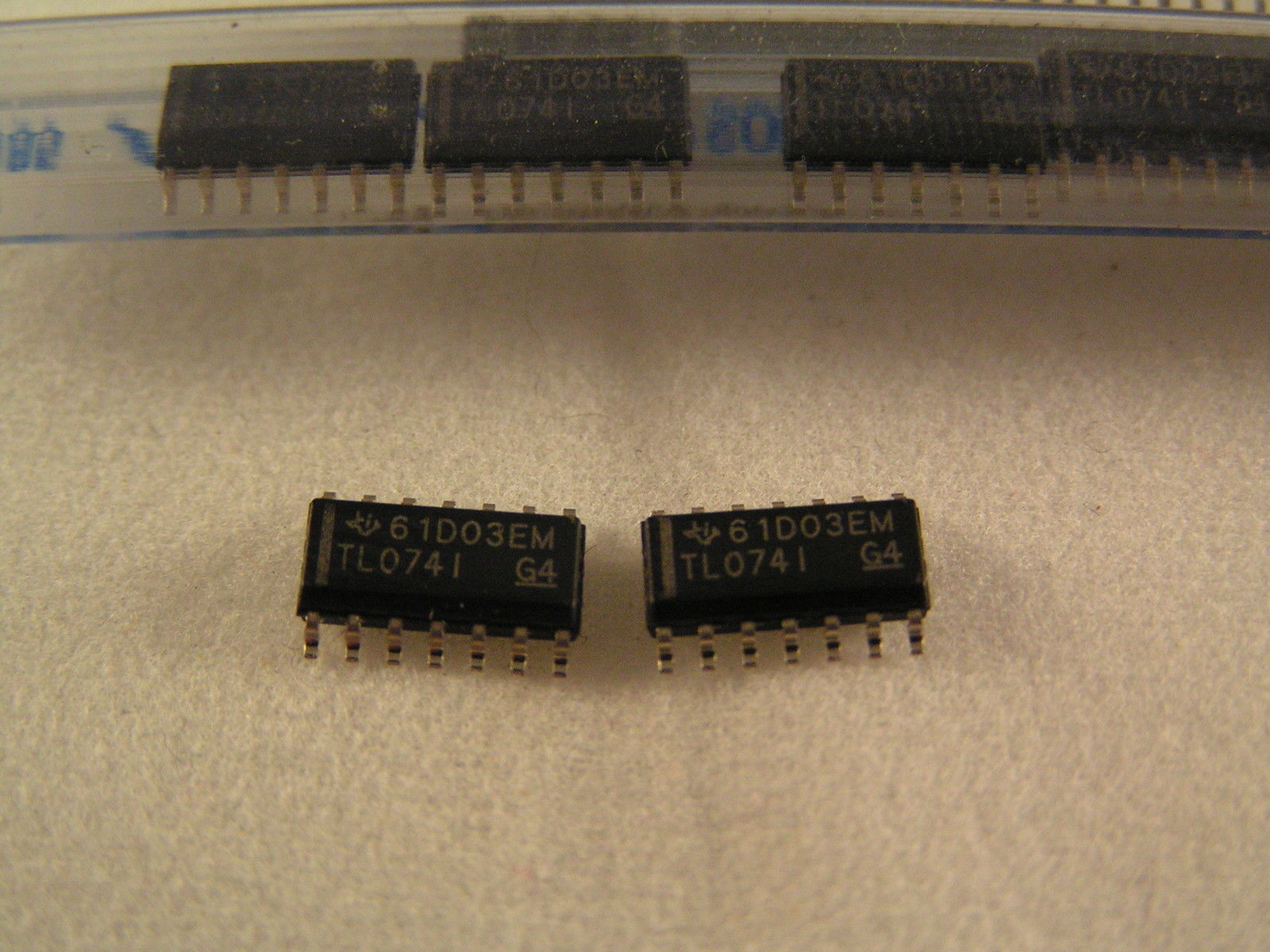 Texas TLO741 General-Purpose Operational Amplifier SO14 OM0124b | Rich ...