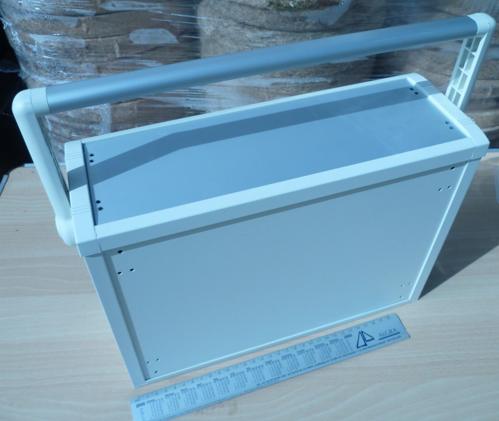Metcase Aluminium Enclosure with Handle for Portable Electronic ...