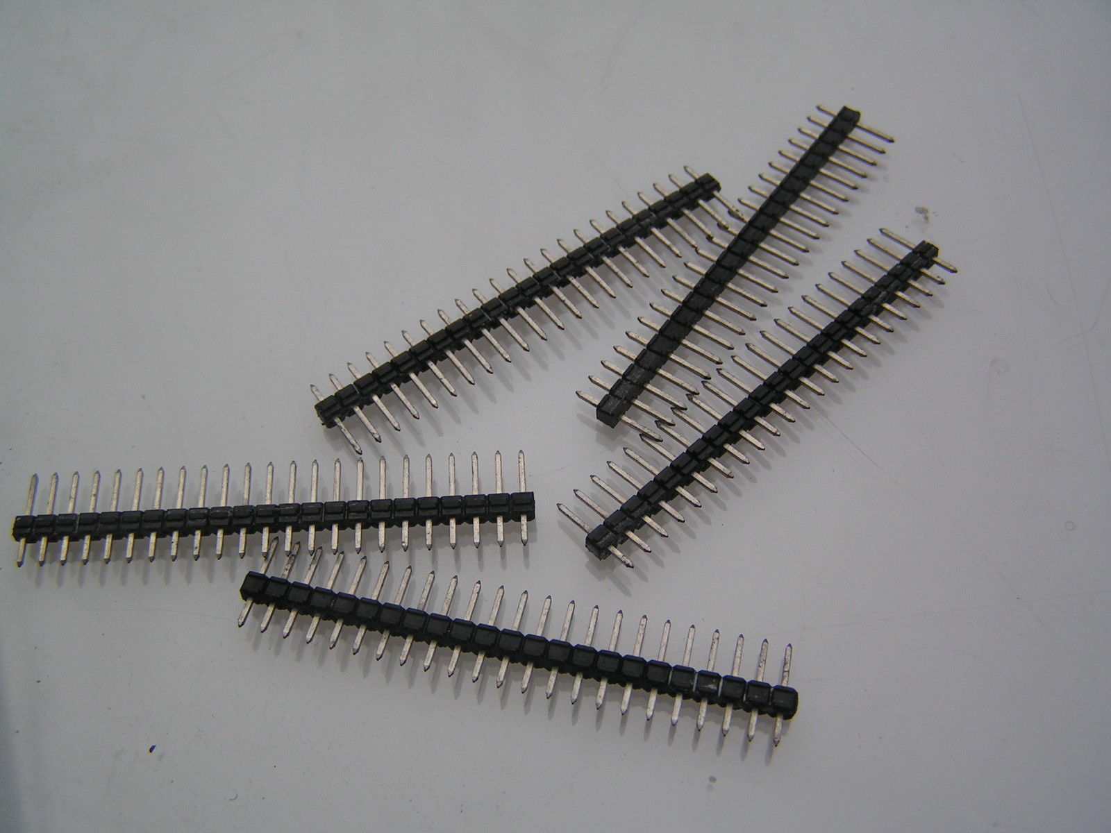 23 Way Easy Snap Pin Header Plug Single in Line 5 pcs. OM978 | Rich ...