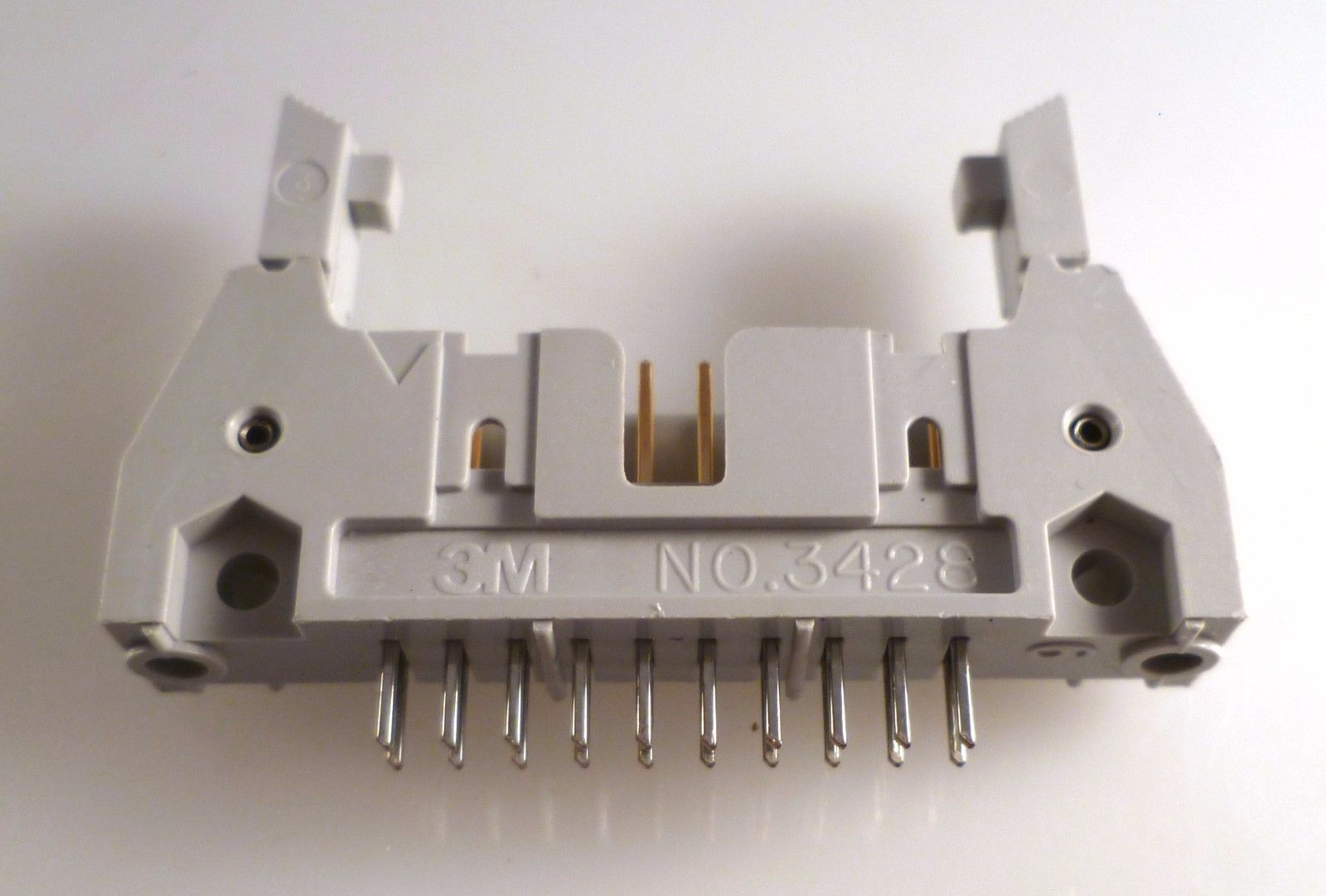 3M 3428-6308 Latched Header Plug PCB Mount Gold Plated Pins 20 Way ...