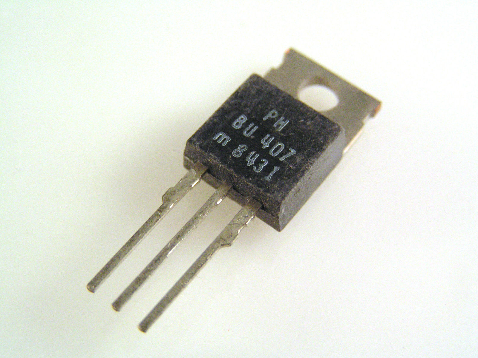 Philips or Motorola BU407 High Current NPN Silicon TO220 Transistor ...