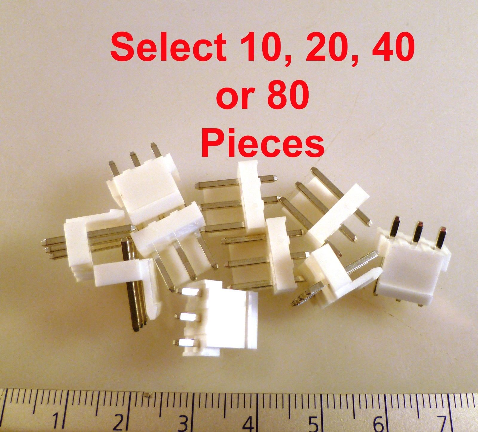 CCT 3-Way 3.96mm Pitch PCB Mount Plug Connector Molex KK Style MBL3-40 ...