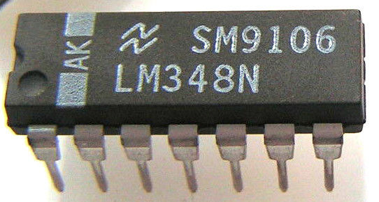 National Semiconductor LM348N Quad Op Amp 14PDIP OM0031 | Rich Electronics