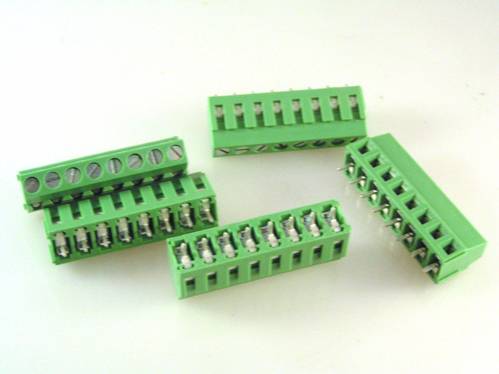 IMO 21.350M/8 Rising Clamp PCB Terminal Block 300V 20A EK508 10 Pieces ...
