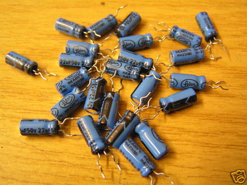 Lelon Electrolytic Capacitor 50v 22uF Radial 24 Pieces OL0014 | Rich ...